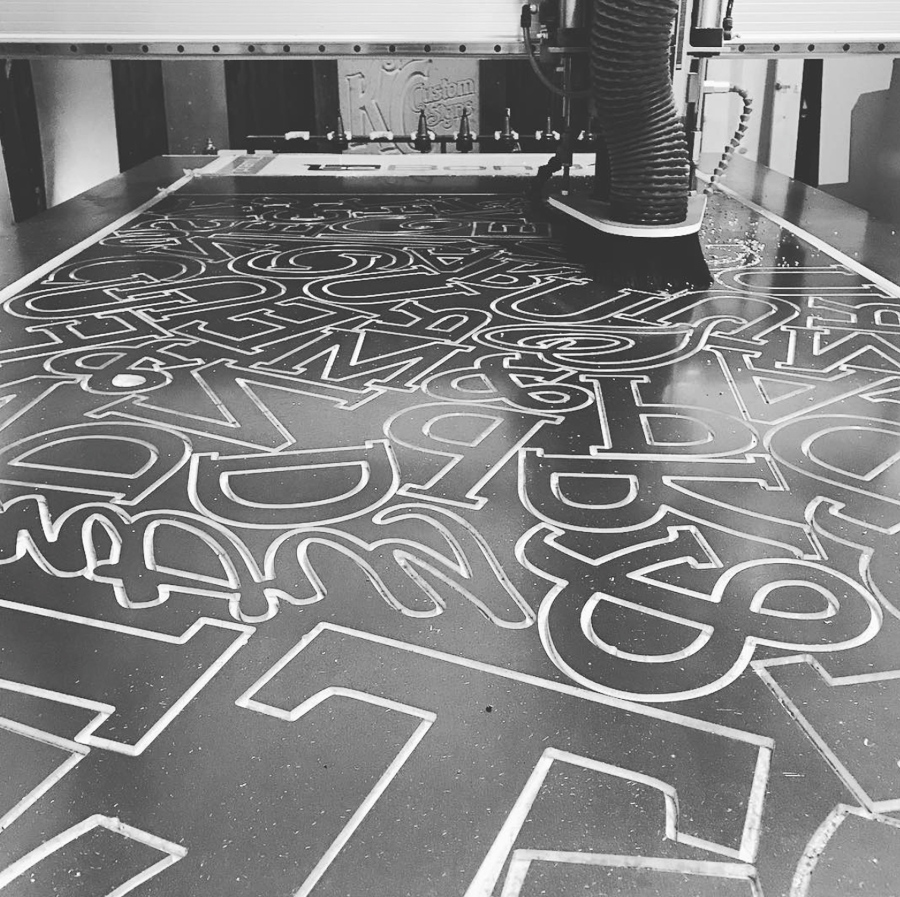 KC Custom Signs - CNC & Fabrication | KC Custom Signs - Custom Signs ...